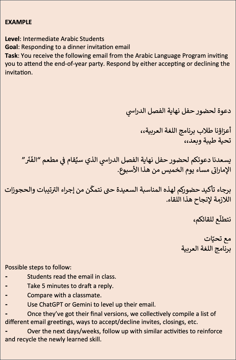 Empowering Arabic Students to Effectively Use AI Writing Tools – Laila ...